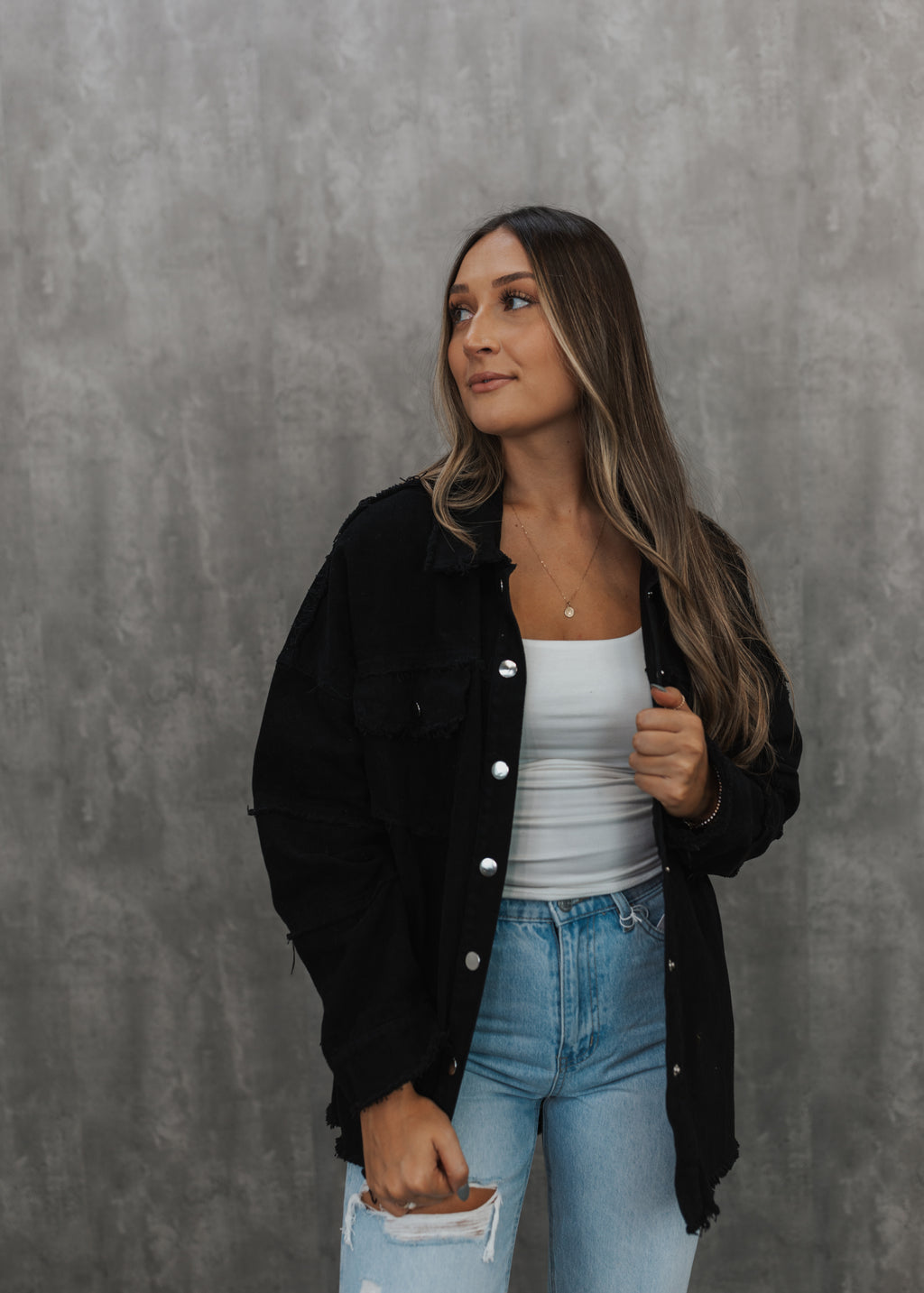 BF Black Jacket – Dolly Boutique