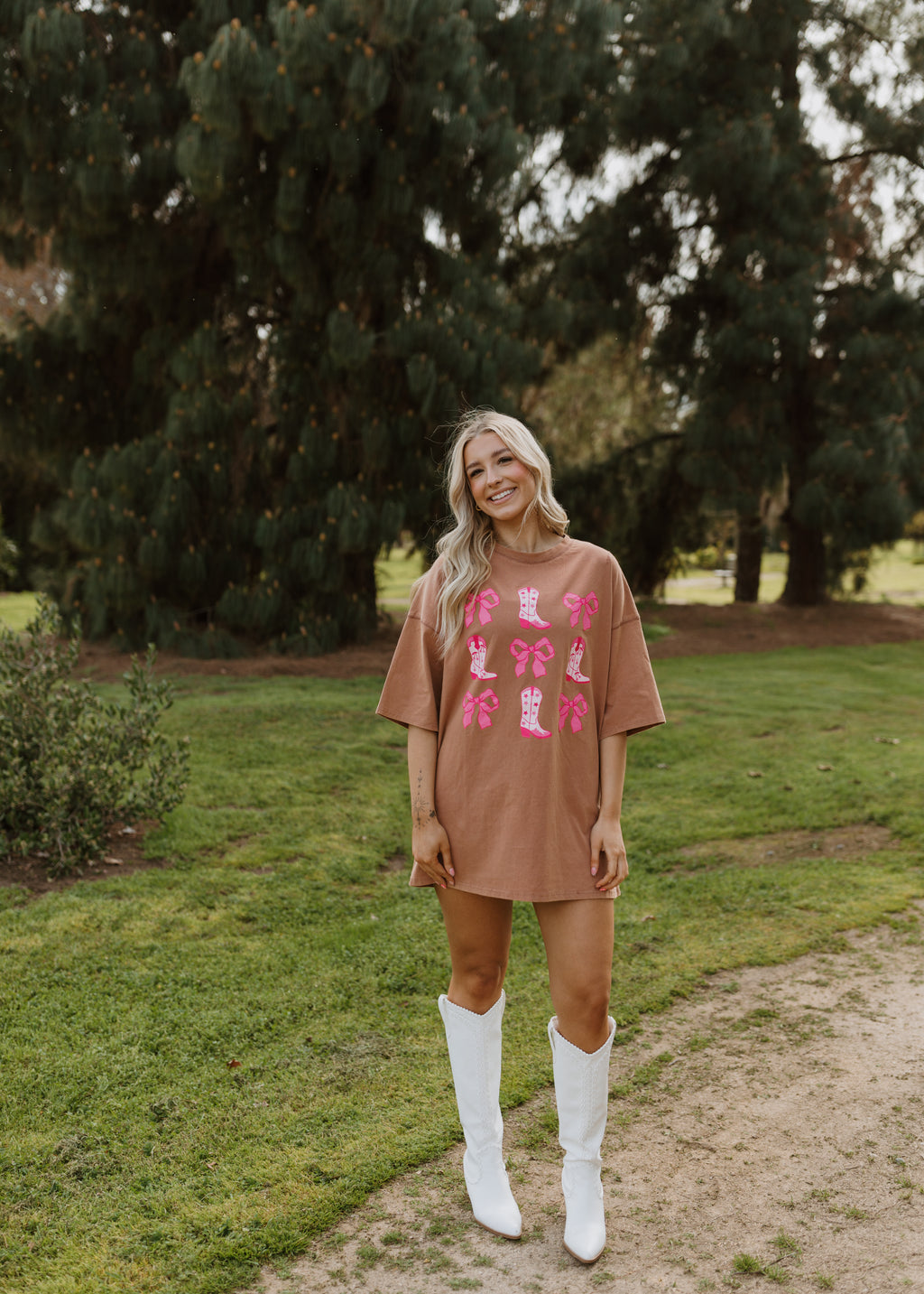 Bows and Boots Dress – Dolly Boutique